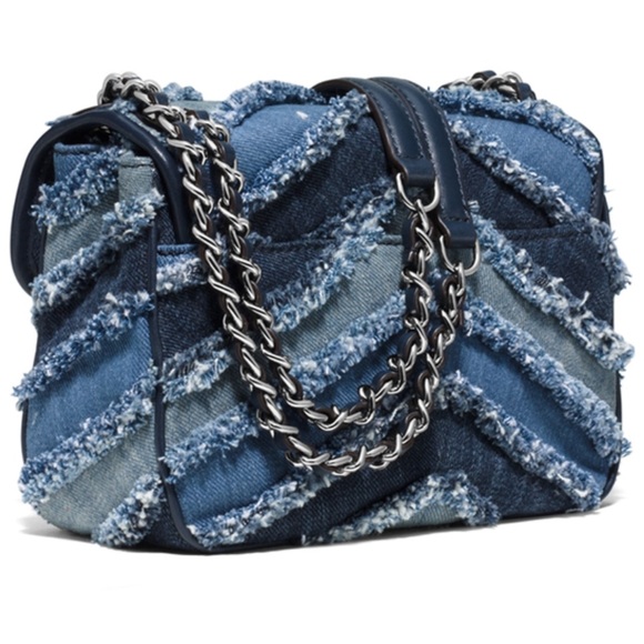 Michael Kors | Bags | Michael Kors Large Denim Bag | Poshmark